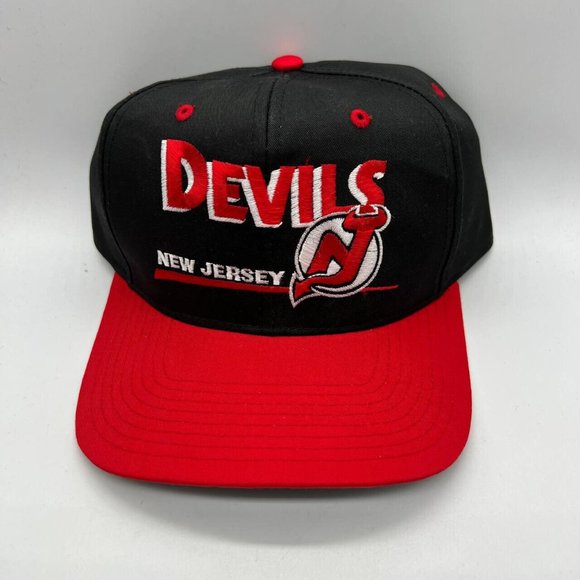 twins enterprise | Accessories | Vintage New Jersey Devils Nhl Twins Enterprise Hat Snapback Cap ...